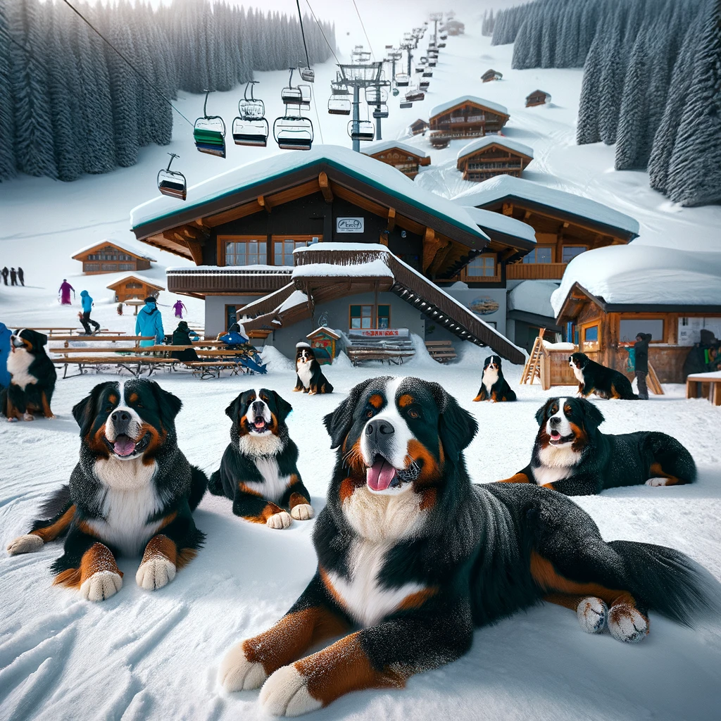Principais características e curiosidades dos Bernese Mountain Dog