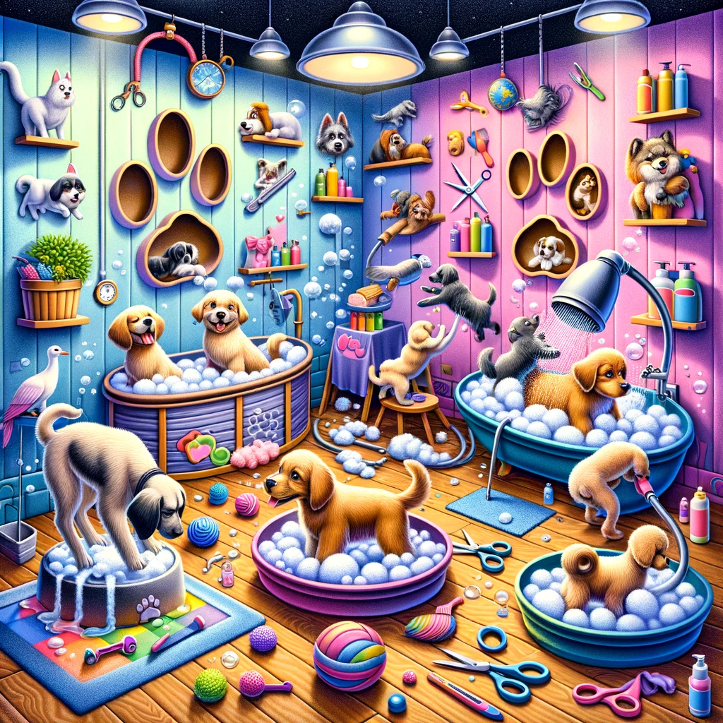 Qual é a melhor rotina de banho em cães?