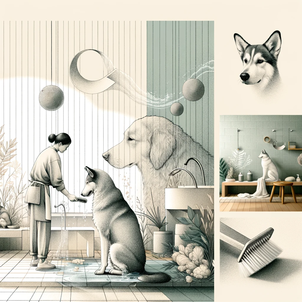 Qual é a melhor rotina de banho em cães?